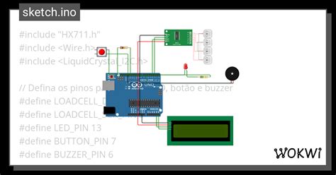 Célula De Carga Oficial Wokwi Esp32 Stm32 Arduino Simulator