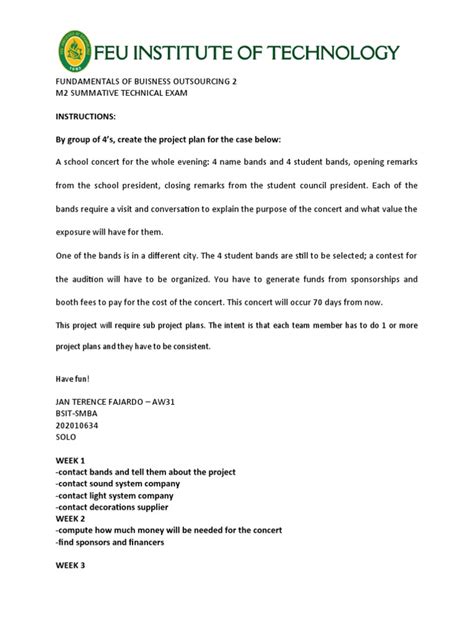 Module 2 Summative Technical Exam Pdf