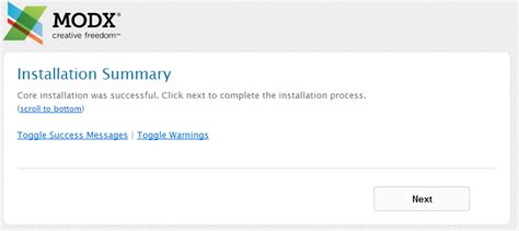 Manual Modx Installation Web Hosting Hub