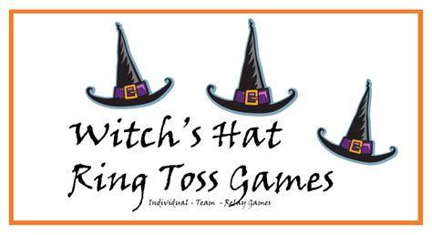 3 Witchs Ring Toss Games
