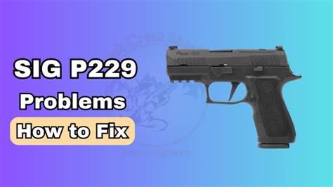 4 Most Common Sig P229 Problems And How To Fix Them Rock Creek Shooting
