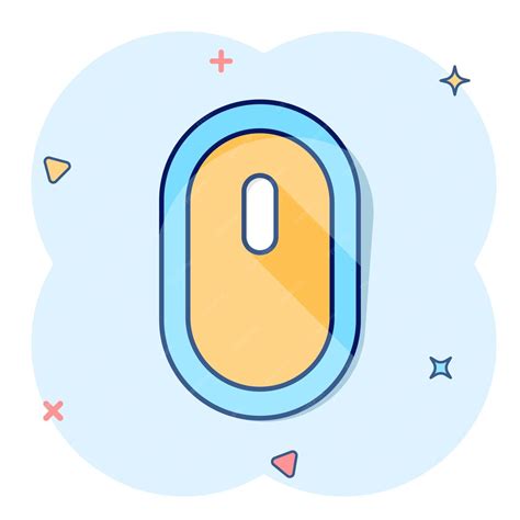 premium vector vector cartoon computer mouse icon in comic style