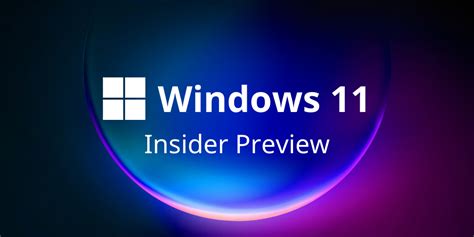 Insider Preview Windows