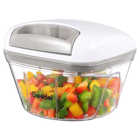 Manual Pull Food Chopper Hand Pull String Onion Chopper Dicer For Kitchen Easy Cleaning Food