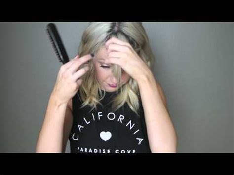 How To Cut Your Own Bangs Fringe MissLauralai Video Beautylish