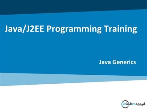 Generic Programming In Java Pptx Programming Languages Computing