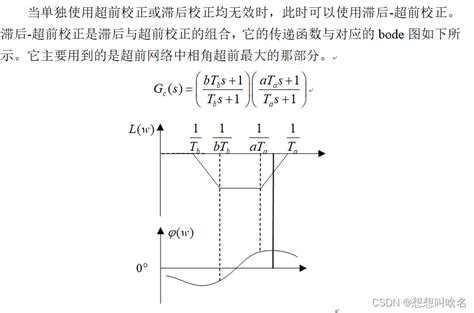 串联滞后 超前校正及matlab代码实现matlab滞后校正程序 Csdn博客