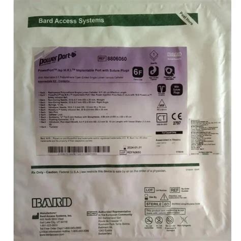 Polyurethane Powerport Implantable Port For Hospital Medium At