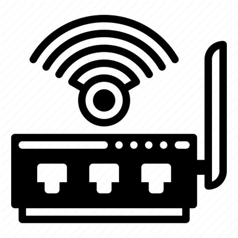 Router Network Wireless Device Modem Wifi Icon Download On Iconfinder