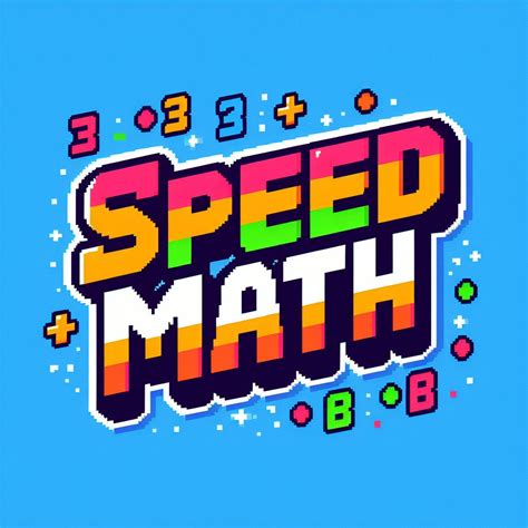 Speed Math Game By Theflorys