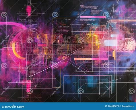 Dynamic Physics Logo Design With Circle In Center Cartoon Vector Dynamic Physics Logo Design With Circle In Center Cartoon Vector