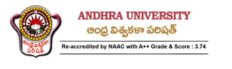 andhra university degree with apprenticeship internship