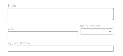 Visual Workflow How Do You Fix The Labels On The Standard Screen Flow Address Component
