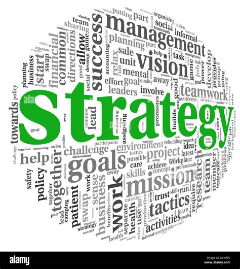Strategy And Management Concept In Word Tag Cloud Stock Photo Alamy
