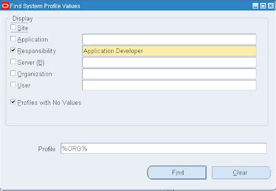 PROFILE OPTIONS IN ORACLE APPS R OVERVIEW FND PROFILE Oracle Apps Knowledge Sharing