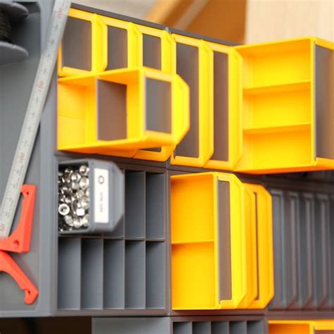 🤏 Modular Storage System Hobby And Workshop Small Parts Storage・ Stl File For 3d Printing・cults