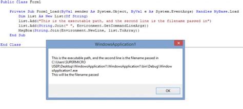 vs 2010 [resolved] start my app from shell function vbforums