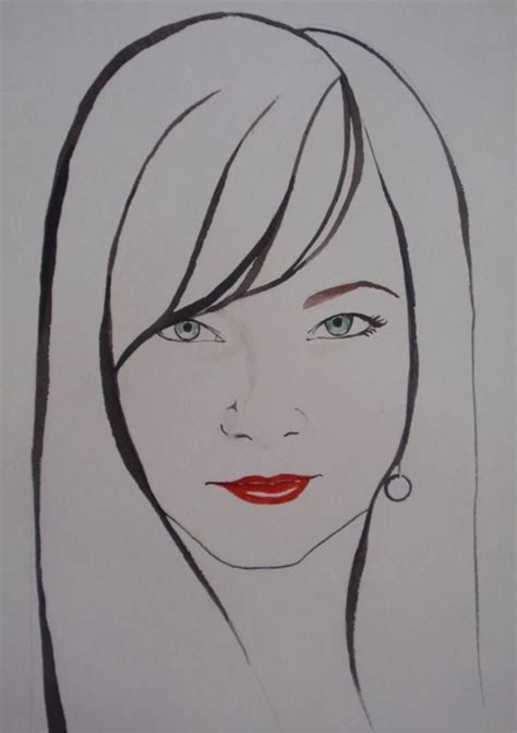 Как красиво и легко нарисовать портрет девушки