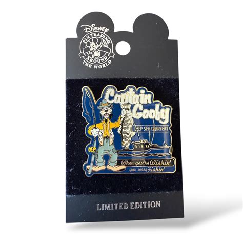 Dlr Captain Goofy Pin