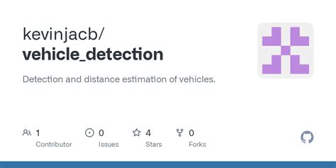 GitHub Kevinjacb Vehicle Detection Detection And Distance Estimation Of Vehicles