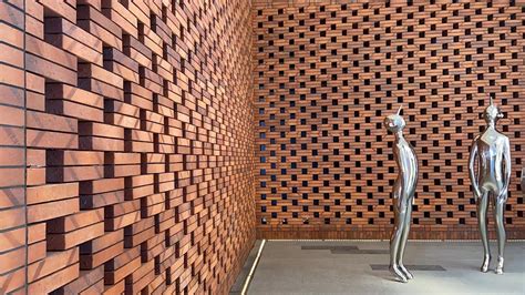 The Facade Design Of Ganged Brick Creates Countless Possibilities