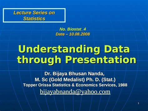 Ppt Understanding Data Through Presentation Dokumentips
