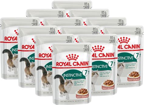 Влажный корм для пожилых кошек Royal Canin Instinctive +7, с мясным ...