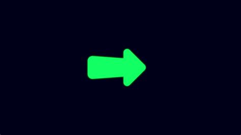 directional arrow line loop loop animation of a moving arrow pointing