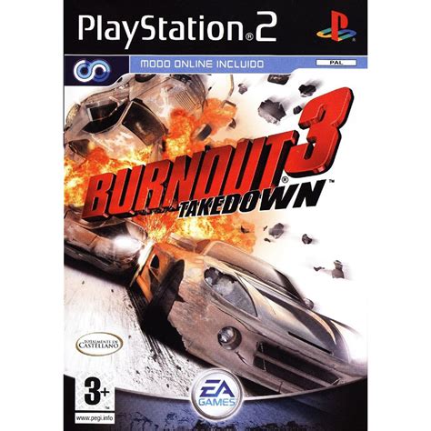 Burnout 3 Takedown Playstation 2 Round Designs Games