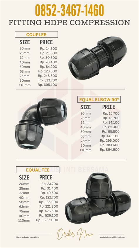 Harga Sambungan Hdpe Ketapang Landak Melawi Kalimantan