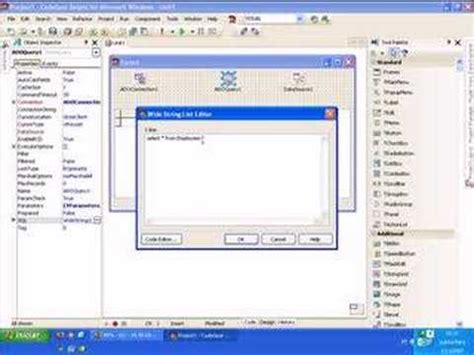 DELPHI ADOQuery YouTube