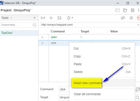 New Selenium Ide Using ‘choose Cancel On Next Prompt Command For