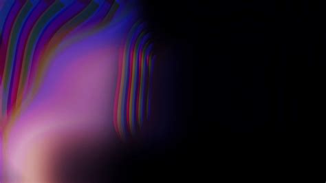 Slow Glitch Screen Elements Dark Effect Loop