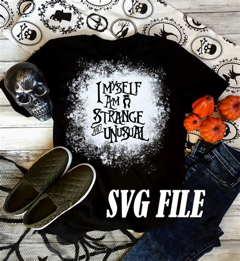 Strange And Unusual SVG Etsy