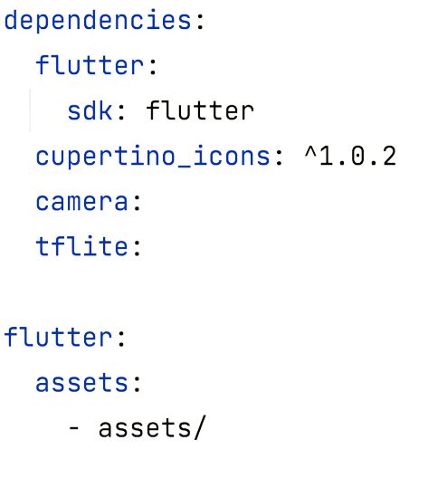machine learning in flutter using tensorflow