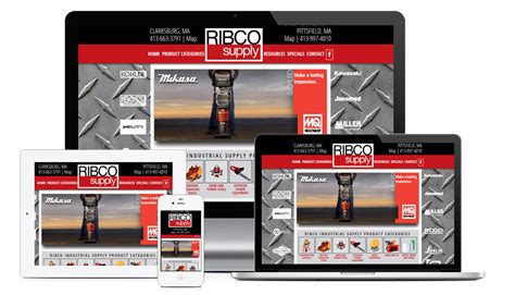 Industrial Supply Website For Ribco Berkshire Directwebsite Design