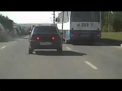 ДТП на видеорегистратор - YouTube