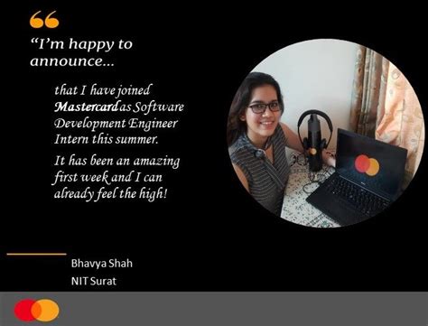 Bhavya Shah On Linkedin Mastercard Wearemastercard