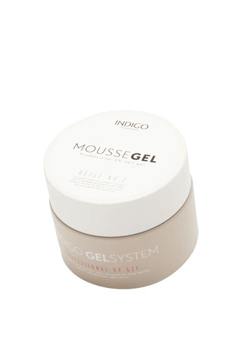 Mousse Gel Beige No1 50g Indigo Nails Lab