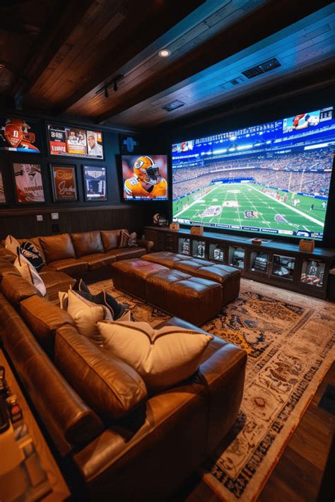 10 Moody Man Cave Ideas For The Ultimate Retreat Modern Chill Room