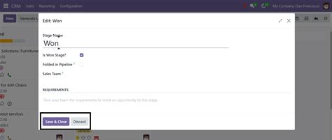 Sales Menu Odoo V Community Edition Book