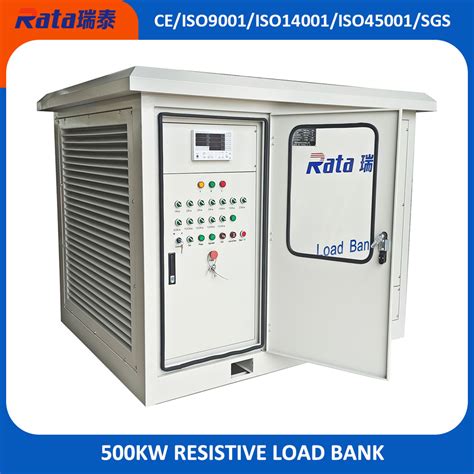 500kw ac automatic control dummy resistive resistor load bank for