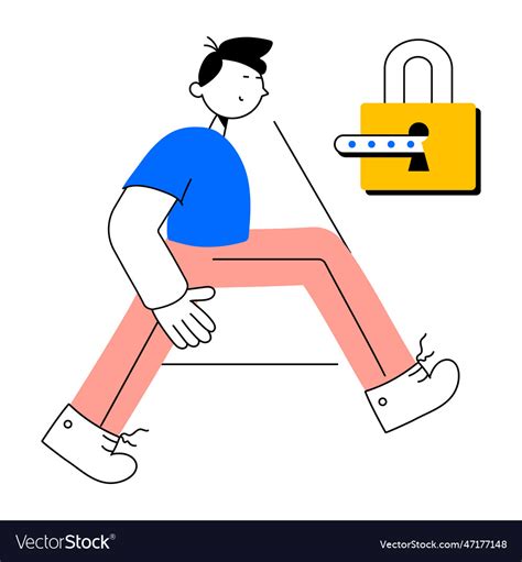 User Password Royalty Free Vector Image Vectorstock