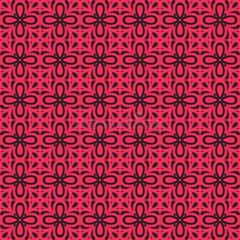 Flower Tile Pattern Design Geometric Flower Seamless Pattern Stock Vector Illustration Of