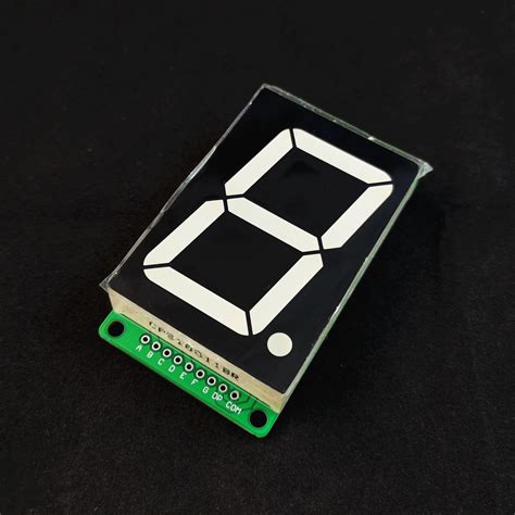 Generic 18 Inch 1 Bit Digital Display 7 Segment Led Module 5 Color