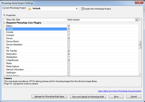 Alphas Phonegap Integration Html5 Hybrid Apps With Native Features
