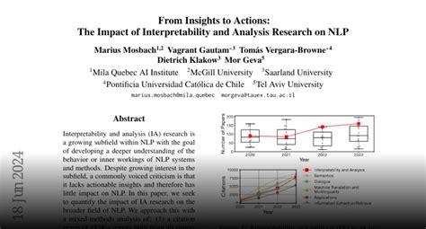 Paper Page From Insights To Actions The Impact Of Interpretability