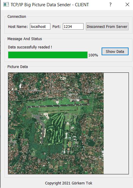 Github Gorkemtok Tcpipbigpicturedatasender In This Demo Project I Am Using Tcp Ip