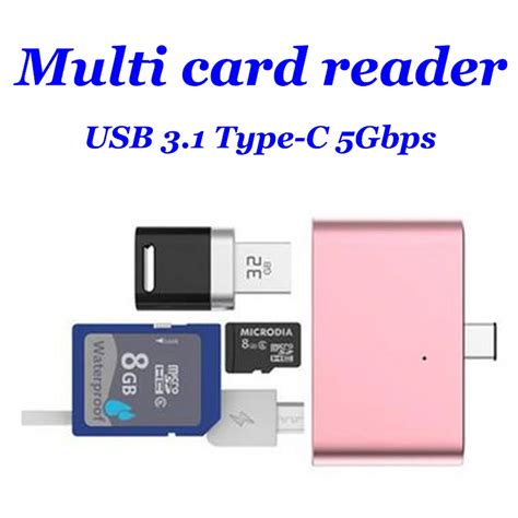 USB Type C Card Reader High Quality Mini USB C Card Adapter For Type C Android Phone TF