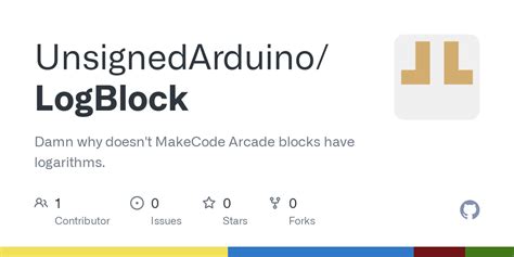 Github Unsignedarduinologblock Damn Why Doesnt Makecode Arcade